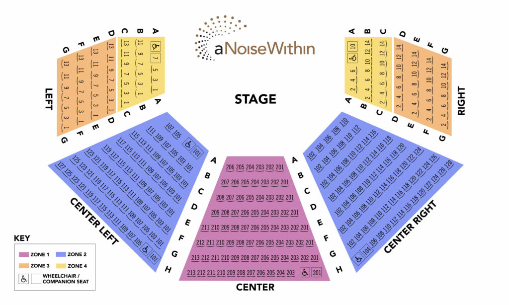 Seat Map | A Noise Within